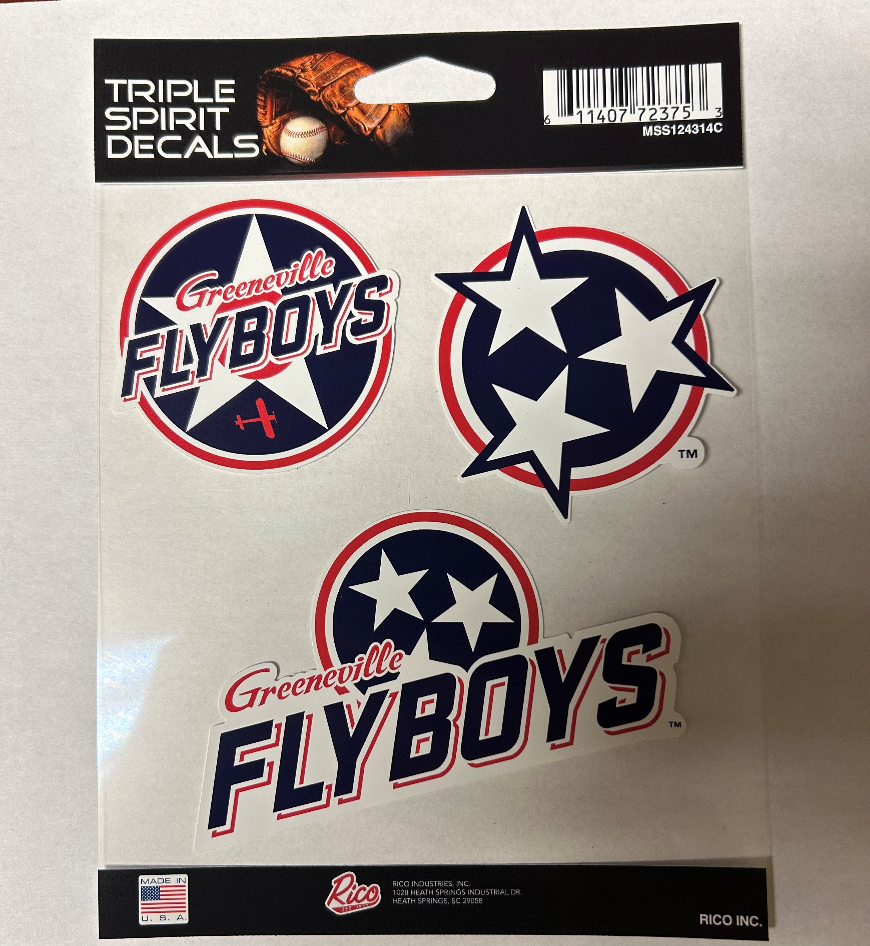 Flyboys Triple Decals – Baseball Collective