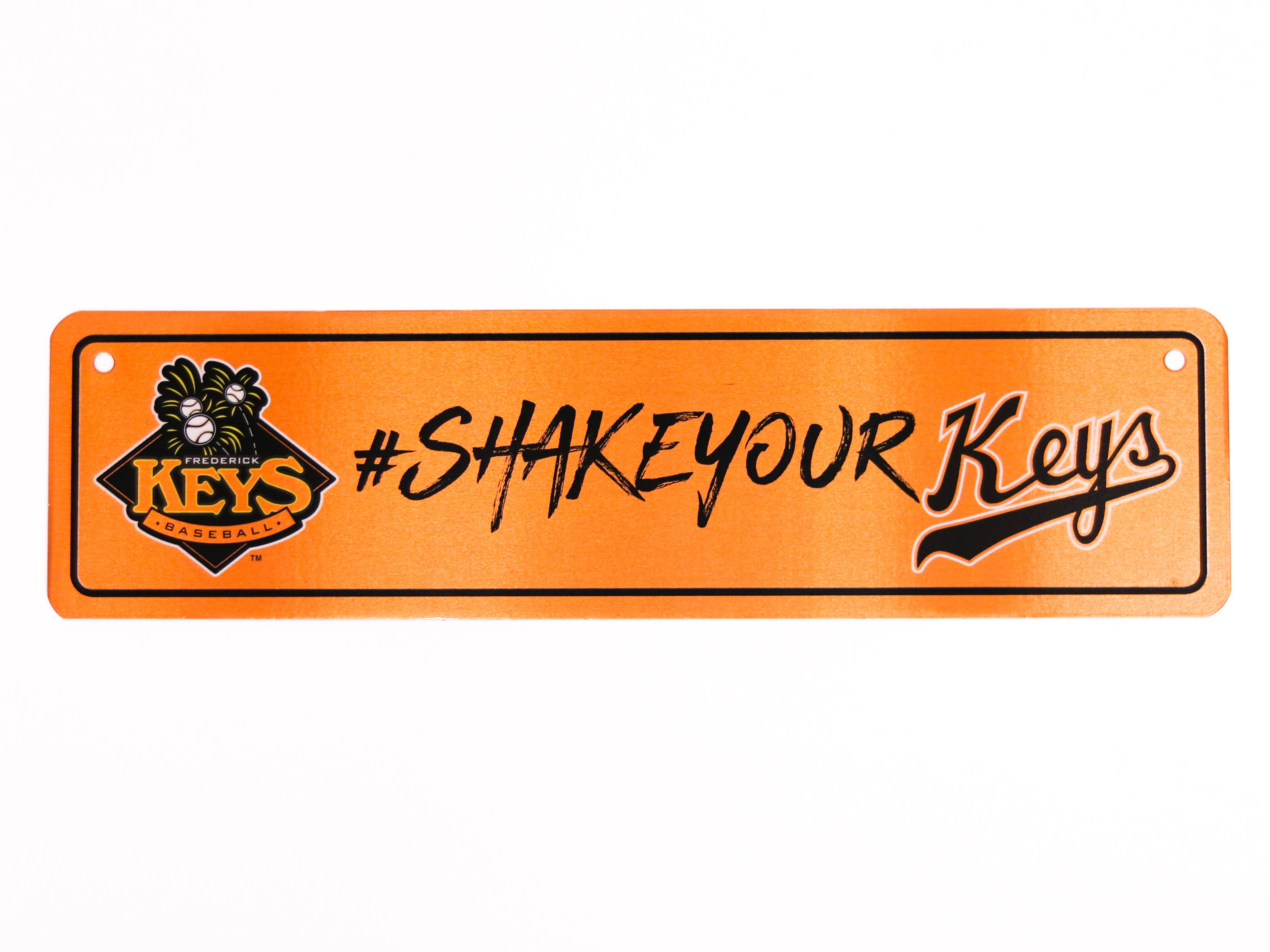 Frederick Keys Street Sign – Baseball Collective