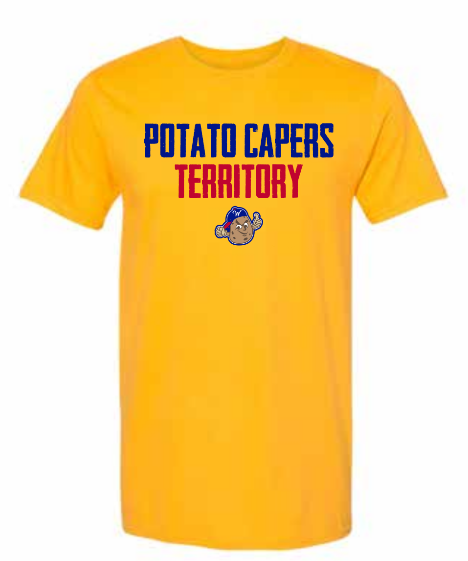 Williamsport Crosscutters Potato Capers Territory Tshirt – Baseball ...